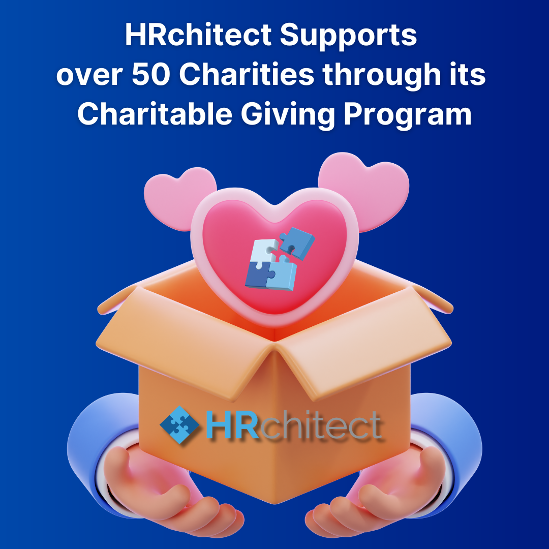 HRchitect Empowers Over 50 Different Charities with its 2024 Charitable ...