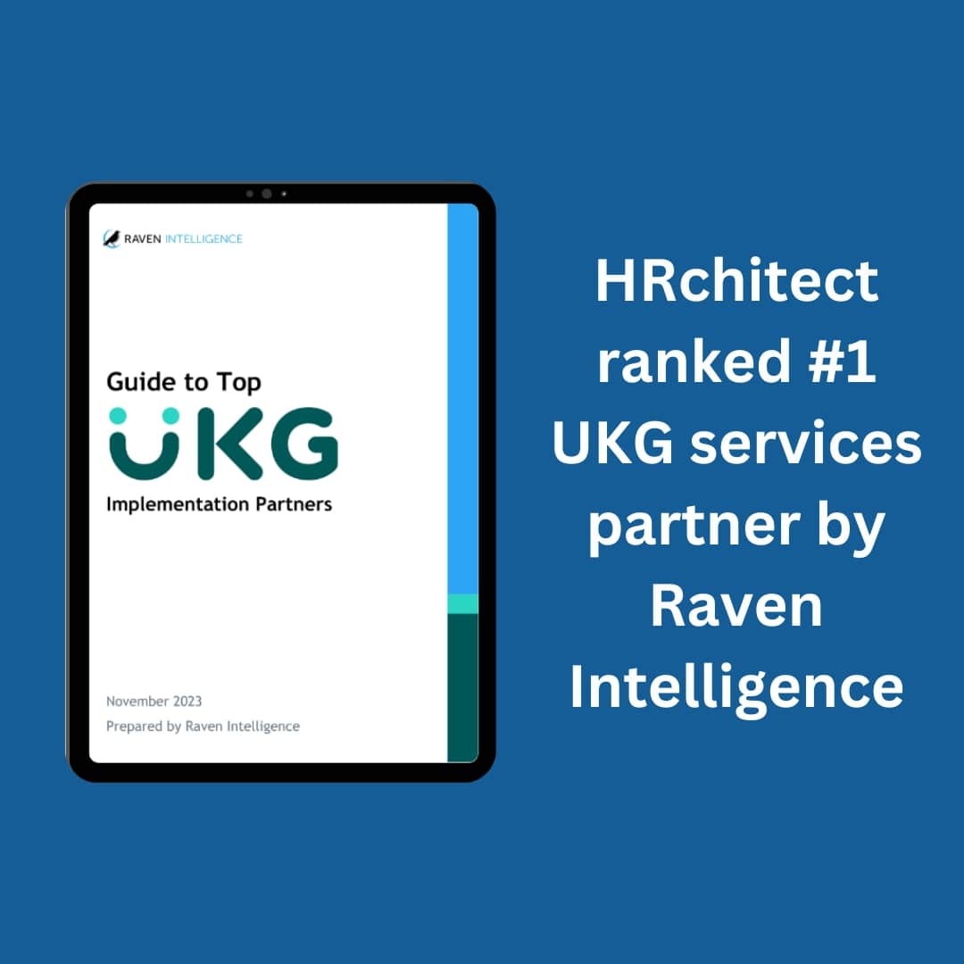 UKG's 2023 Services Partner of the Year - HRchitect